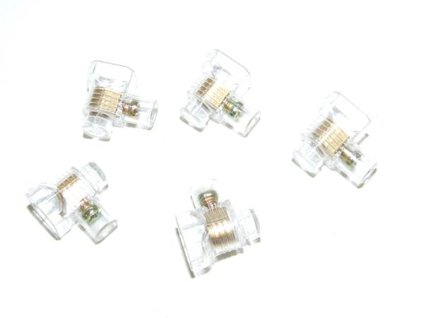 BP CONNECTOR SINGLE SCREW 100PACK HEATING SPARES & EQUIPMENT STOVE/OVEN ...