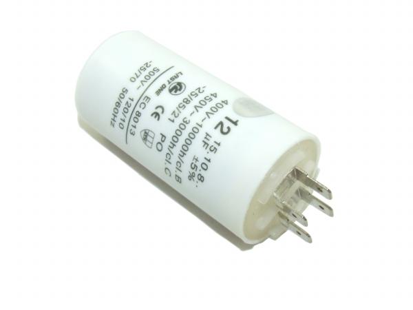 RUN CAPACITOR 12UF FLAT BOTTOM CAPACITORS RUN CAPACITORS