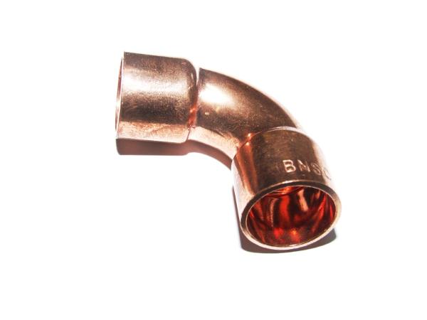 5/8" 90° COPPER ELBOW LONG RADIUS R410A COPPER PIPE & FITTINGS COPPER ...