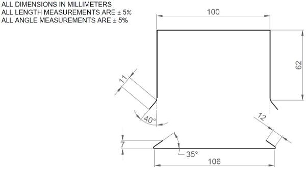 TRUNKING MANOR RED (MED RED) 2.4MTRS AIR CONDITIONING COLOURBOND TRUNKING