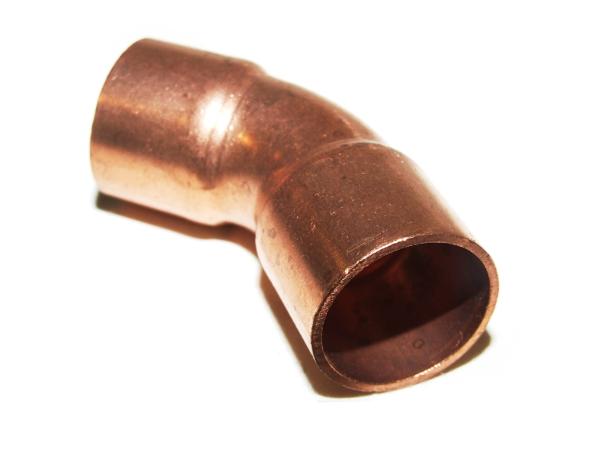 1-3/8" 45° COPPER ELBOW R410A RATED COPPER PIPE & FITTINGS COPPER ELBOWS