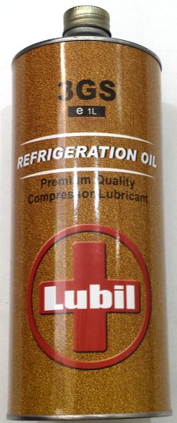 LUBIL REFRIGERATION OIL 3GS 1LTR HVACR SERVICE TOOLS CHEMICALS ...