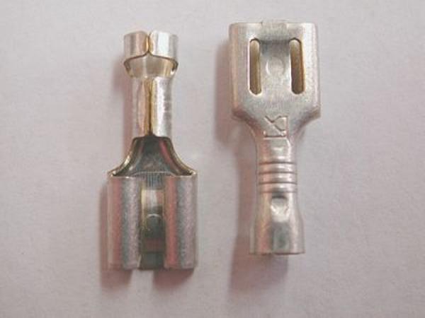 SPADE CLIP 6.3MM STANDARD PKT 100 HEATING/ELECTRICAL COMPONENTS STOVE ...