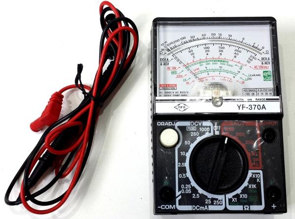 ANALOG MULTIMETER WITH LEADS ELECTRICAL COMPONENTS